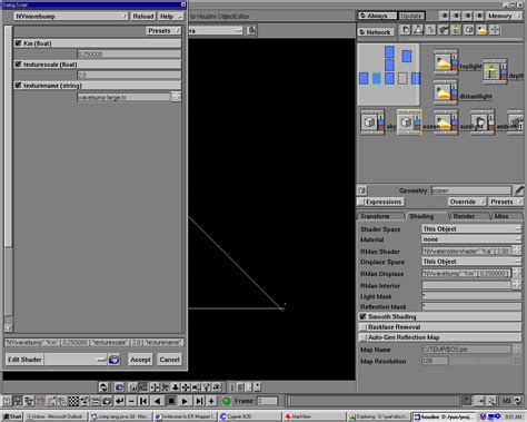 Creating Ocean Wave Scene With RenderMan Shader