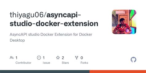 GitHub Thiyagu Asyncapi Studio Docker Extension AsyncAPI Studio Docker Extension For Docker