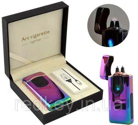 Електроімпульсна Usb запальничка Lighter Duard хамелеон із сенсорною кнопкою Id 1770700615