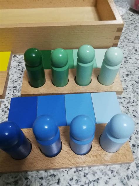 Montessori Color Sorting Hobbies And Toys Toys And Games On Carousell