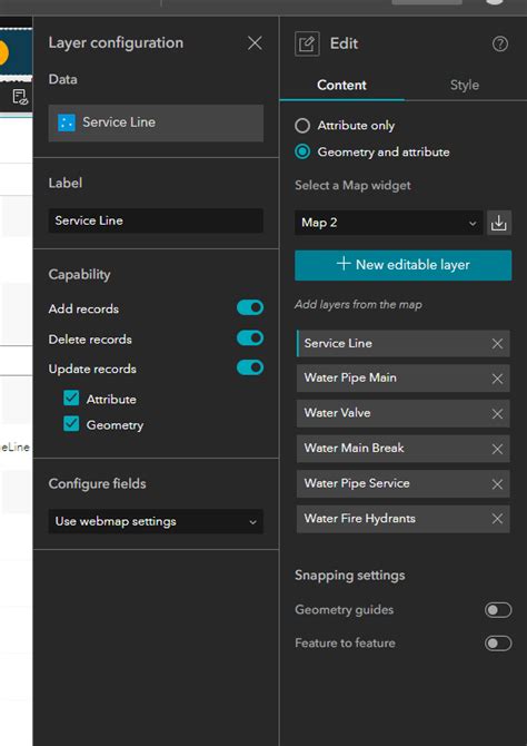 Editor Widget Esri Community