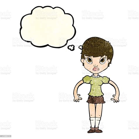 말풍선이 있는 여자 루킹 짜증난 만화 캐릭터 2015년에 대한 스톡 벡터 아트 및 기타 이미지 2015년 귀여운 그리기