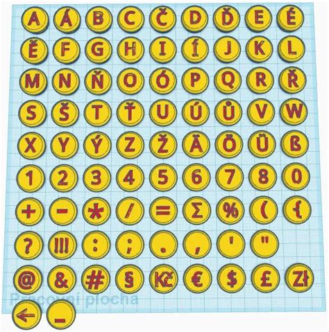 Ascii Magnet Caps For 15x5 Neodymium Magnets By Pedrokv Makerworld