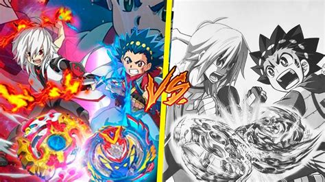 Beyblade Burst Evolution Diferencias Manga Vs Anime Youtube