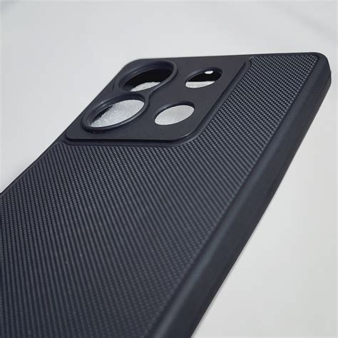 Redmi Note 13 5G 13 Pro Silicon Black Back Cover BT Limited Edition Store