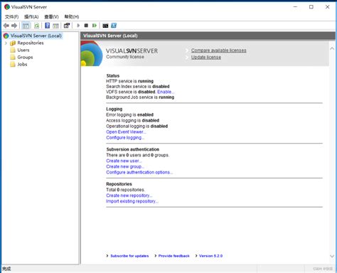 Windows Server 2016 搭建使用 Svn 服务器教程windows 公司内网搭建svn Csdn博客