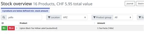 Bug When Filtering For Location In Stock Overview Stock Amount Always Shows Total Instead Of