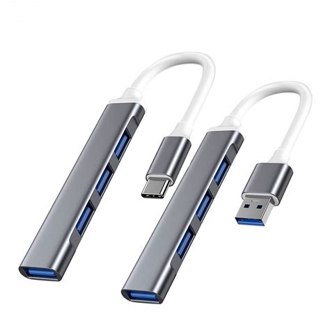 Hub Type C và hub Usb tốc độ cao tăng cổng chia usb mở rộng kết nối chuyển đổi cho laptop táo