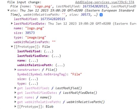 Am I Able To Somehow Pass A File Object In The LogoSrc Issue 142