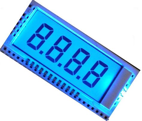 China Monochrome 7 Segment Lcd Display 3 Wire Serial Tn Positive China Lcd And Lcd Display Price