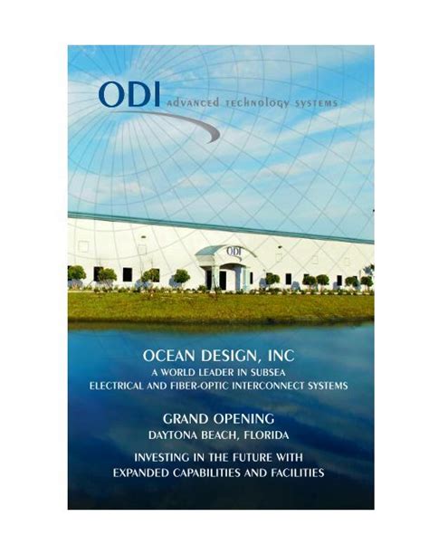 ODI Capabilities Brochure Pdf