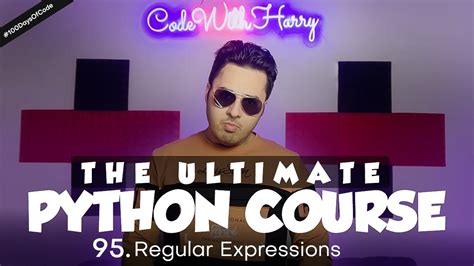Regular Expressions In Python Python Tutorial Day 95 Youtube