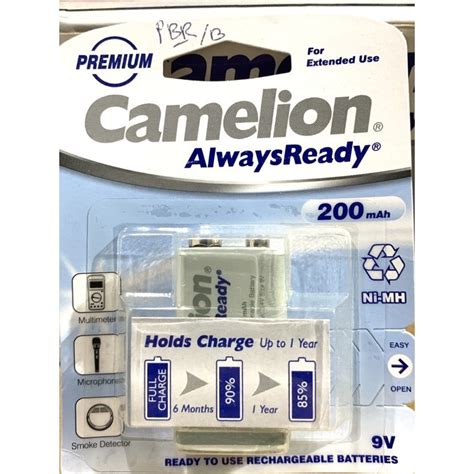 Jual Baterai Batrai Cas Charge Camelion V Volt Volt Original Rechargeable Battery Shopee