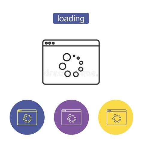 Loading Icon Refresh Icon Stock Vector Illustration Of Circular 140337268