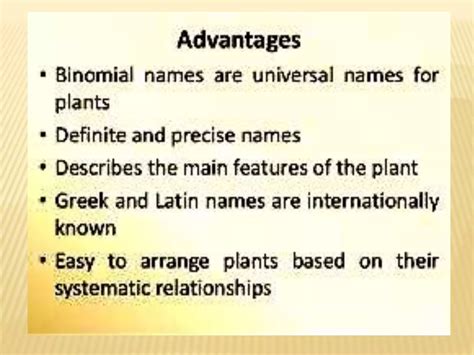 11th Bionomial Nomenclature Ncert Ppt