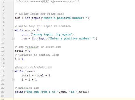 Lab 5 2 Nested Loops 2 Summation Of Numbers Using Nested While Loops