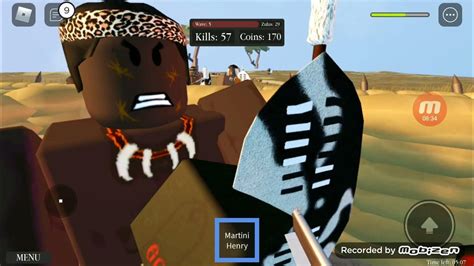 Zulu War Roblox Gameplay Youtube