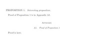 Appendices Problem With Cross Referencing Subsections In Appendix