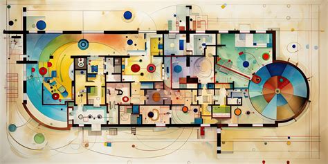 Premium Ai Image Ai Generated Ai Generative Abstract Geometric Floor Plan Design Architecture