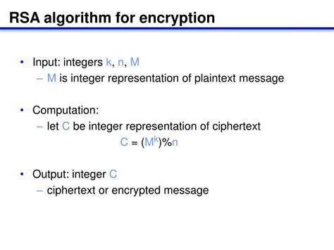 Ppt Implementing Rsa Encryption In Java Powerpoint Presentation Free