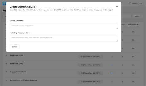 How To Connect Chatgpt With Fluent Forms Create Forms Using Prompt Only Fluent Forms