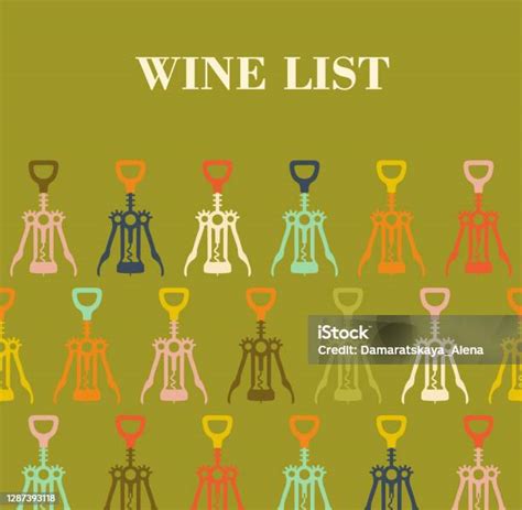 와인 목록 템플릿 빈티지 스타일의 와인 테마 패턴 복고풍 스타일의 와인 로고 알코올 벡터 로고 타입 일러스트레이션 바 카페 술집 또는 레스토랑 배경 고풍스런에 대한 스톡