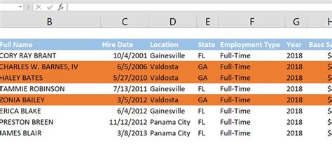 How To Highlight A Row Excel The Row Highlights