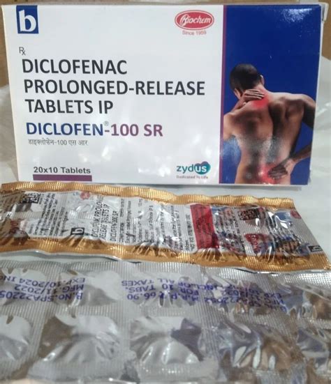 Diclofen 100 Sr Tab 100 Mg At ₹ 200box In New Delhi Id 2850957604148