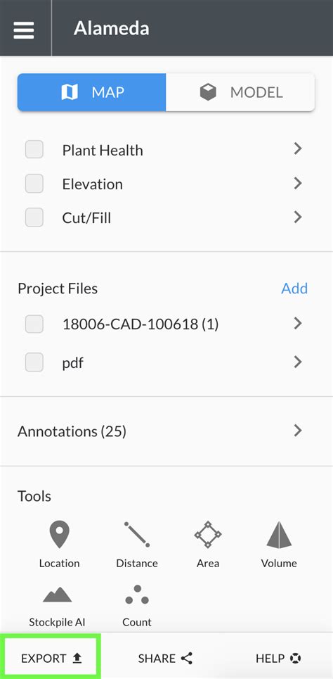 Contours Dronedeploy