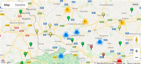 Javascript Set Marker Cluster Icon Depending On Markers Inside It Stack Overflow