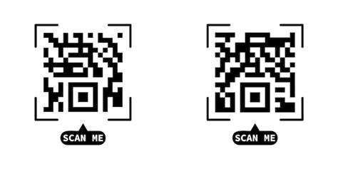 Premium Vector Fake Qr Code Scan Me Vector Illustration