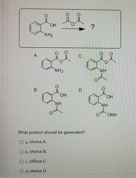 Solved Nh O A O O Nh Nh B D Oh Oh Nh Nh Chegg Com