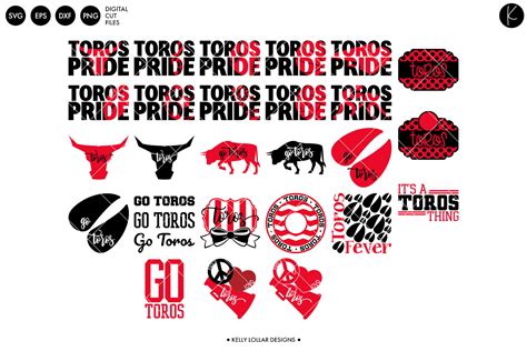 Toros Mascot Bundle Graphic By Kellylollar · Creative Fabrica