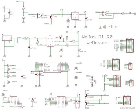 【雕爷学编程】arduino动手做（172） Wemos D1开发板模块4wemos D1原理图 Csdn博客