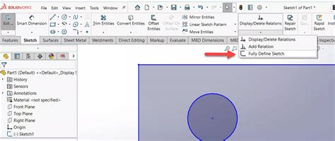How To Use Solidworks Fully Define Sketch Goengineer