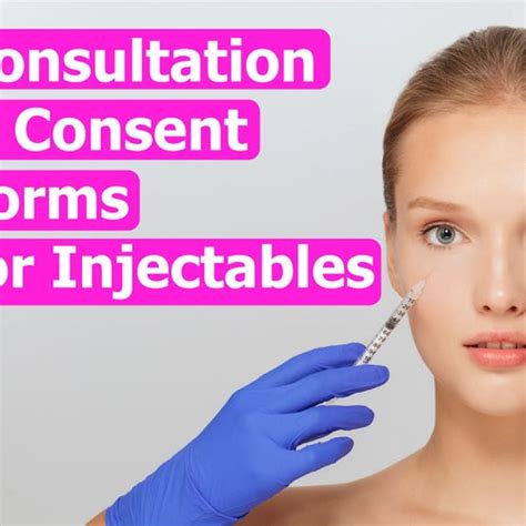 Botulinum Toxin Consent Form Botox Consent Forms Dermal Etsy