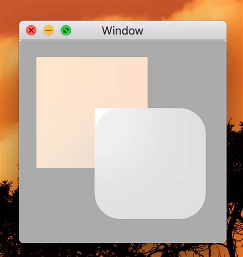 Swift Nsvisualeffectview On Top Of Nsvisualeffectview Stack Overflow