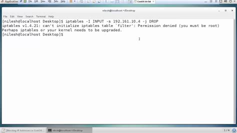How To Blocking IP Addresses In CentOS Via Iptable YouTube