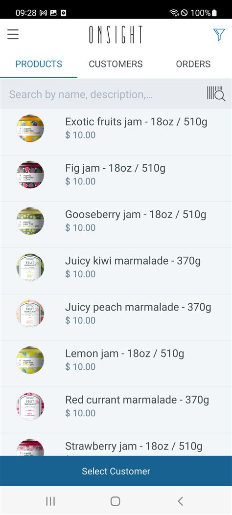 How To Hide Product Categories And Show A Listing Of All Products In The App User Guide Onsight