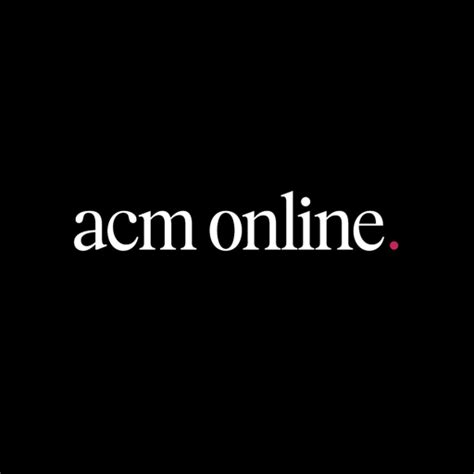Acm Online For Pc Mac Windows 11 10 8 7 Free Download