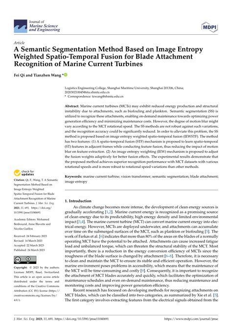 Pdf A Semantic Segmentation Method Based On Image Entropy Weighted