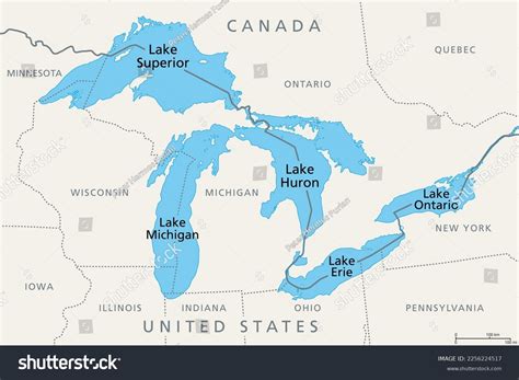 South West Michigan Lakes Map