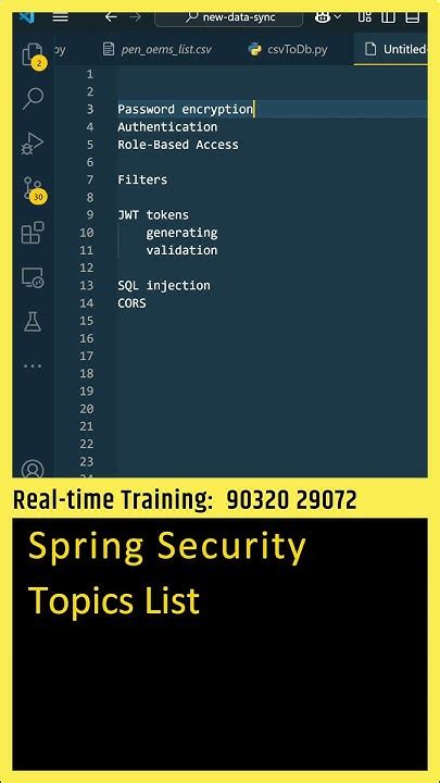 Java Springboot Security Topics You Must Know Java Springboot