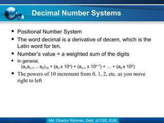 Lecture 04 Number And Information Representation PPT