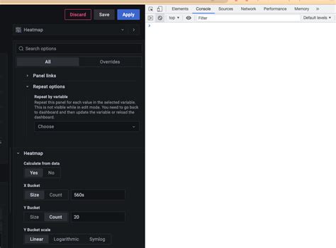 Heatmap Logarithmic Scale Doesn T Work Issue Grafana Grafana Github