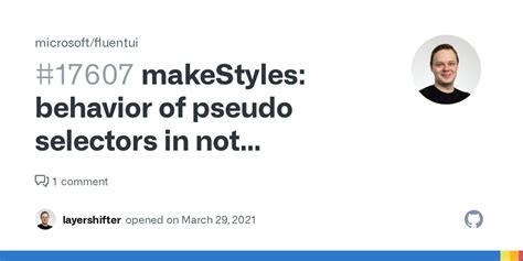 Makestyles Behavior Of Pseudo Selectors In Not Deterministic · Issue
