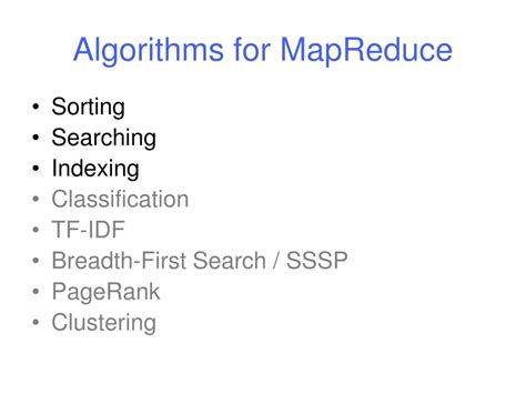 Ppt Mapreduce Theory Implementation And Algorithms Powerpoint