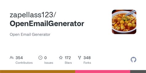 Github Zapellass123openemailgenerator Open Email Generator