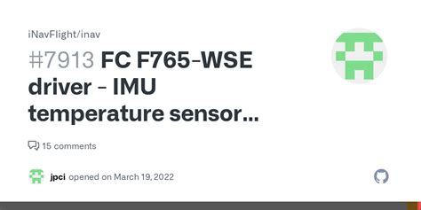 Fc F765 Wse Driver Imu Temperature Sensor Does Not Show Any Information · Issue 7913
