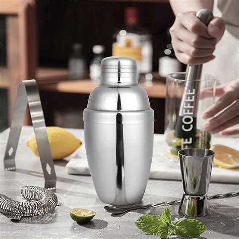 6pcs Mini Cocktail Shaker Drink Shakers Cocktailstainless Mini